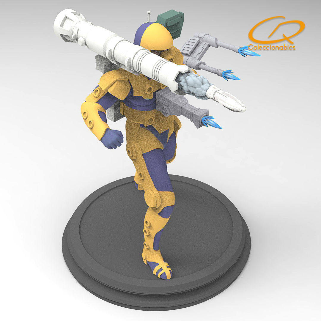 The Centurions - Jake Rockwell 3D model 3D printable | CGTrader