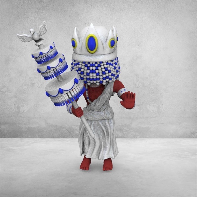 OXALA CUTE ORIXA 3D model 3D printable | CGTrader