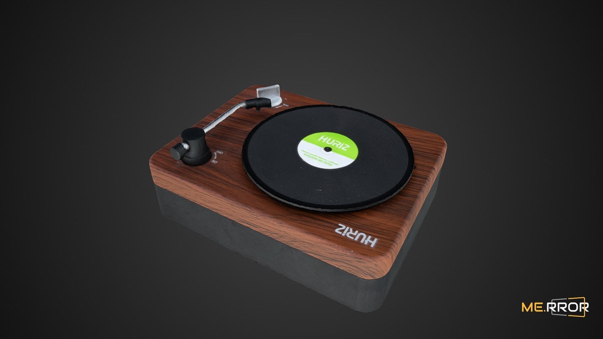 3D model Mini Record Player VR / AR / low-poly | CGTrader