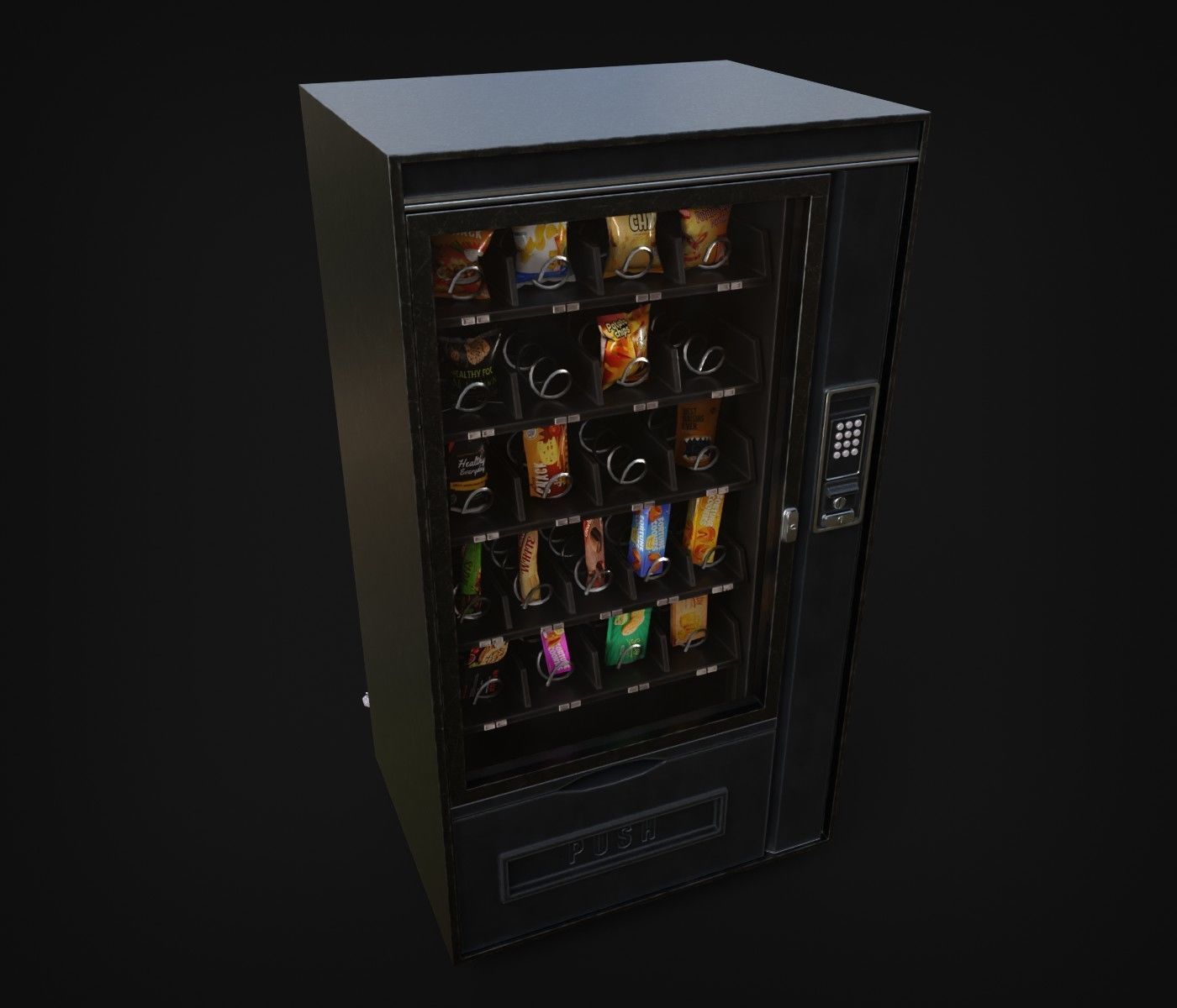 3D model Vending Machine VR / AR / low-poly | CGTrader