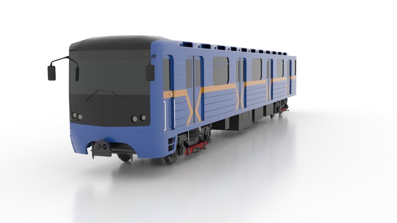 3D Model Collection Subway Train 81-7080 Low VR / AR / low-poly | CGTrader
