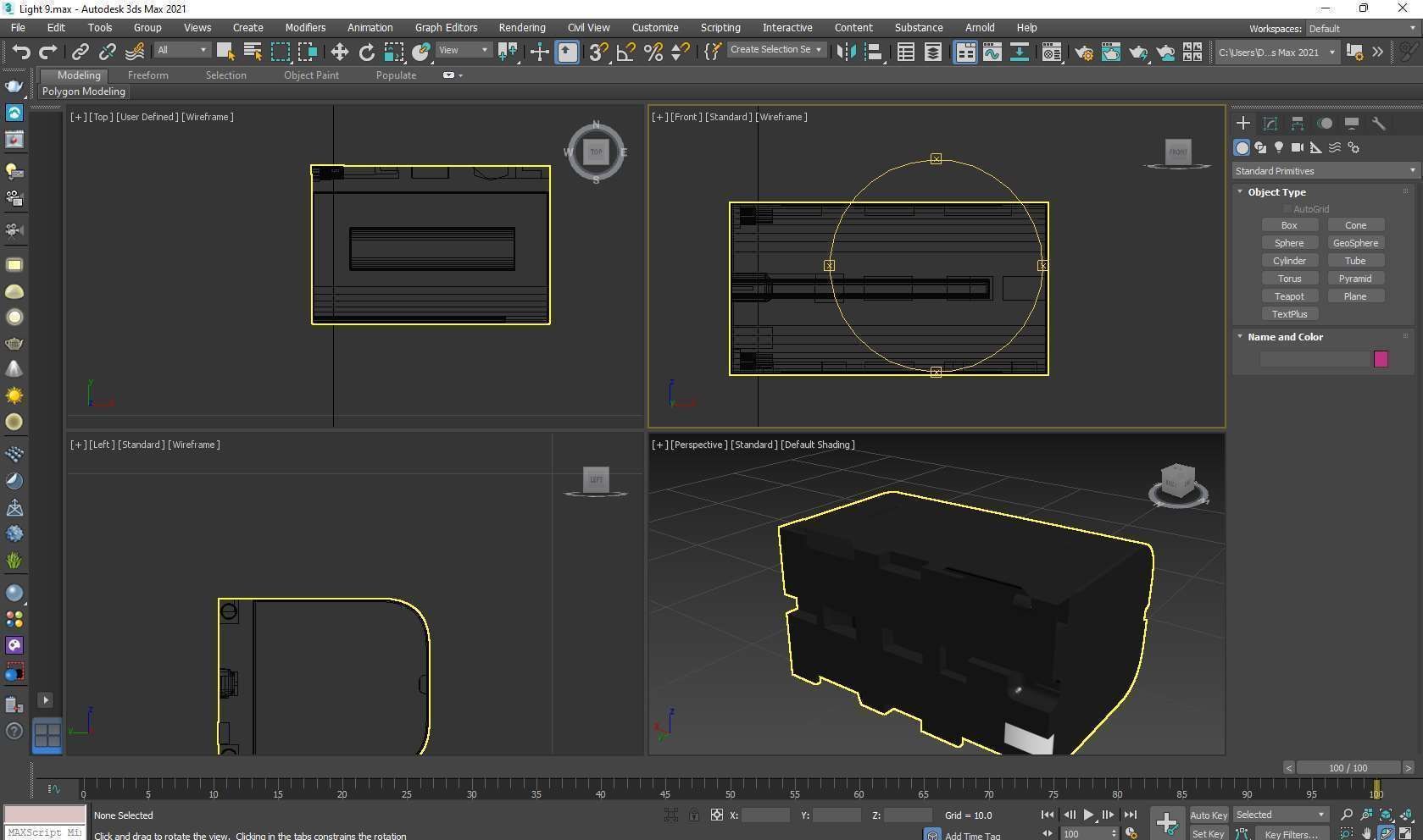 Studio Lights 3D model animated rigged | CGTrader
