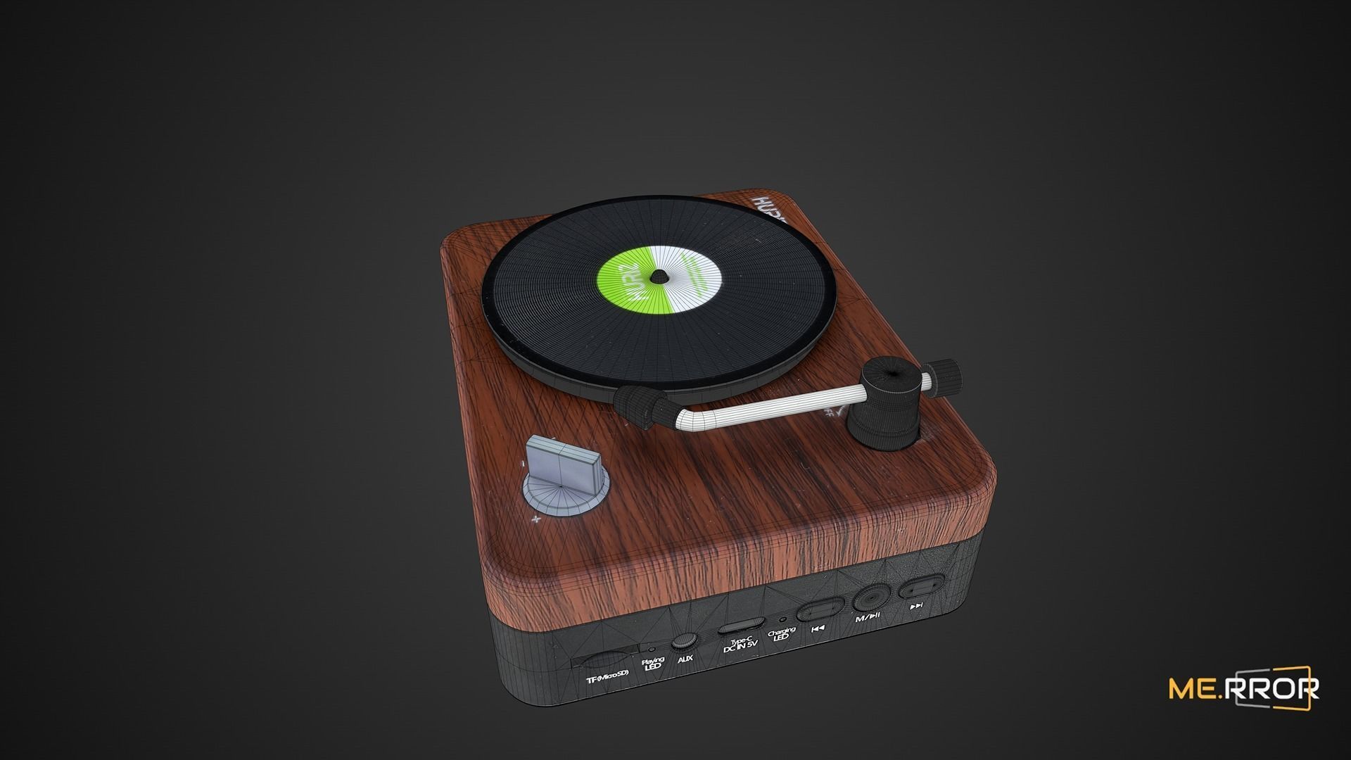 3D model Game Ready Mini Record Player VR / AR / low-poly | CGTrader