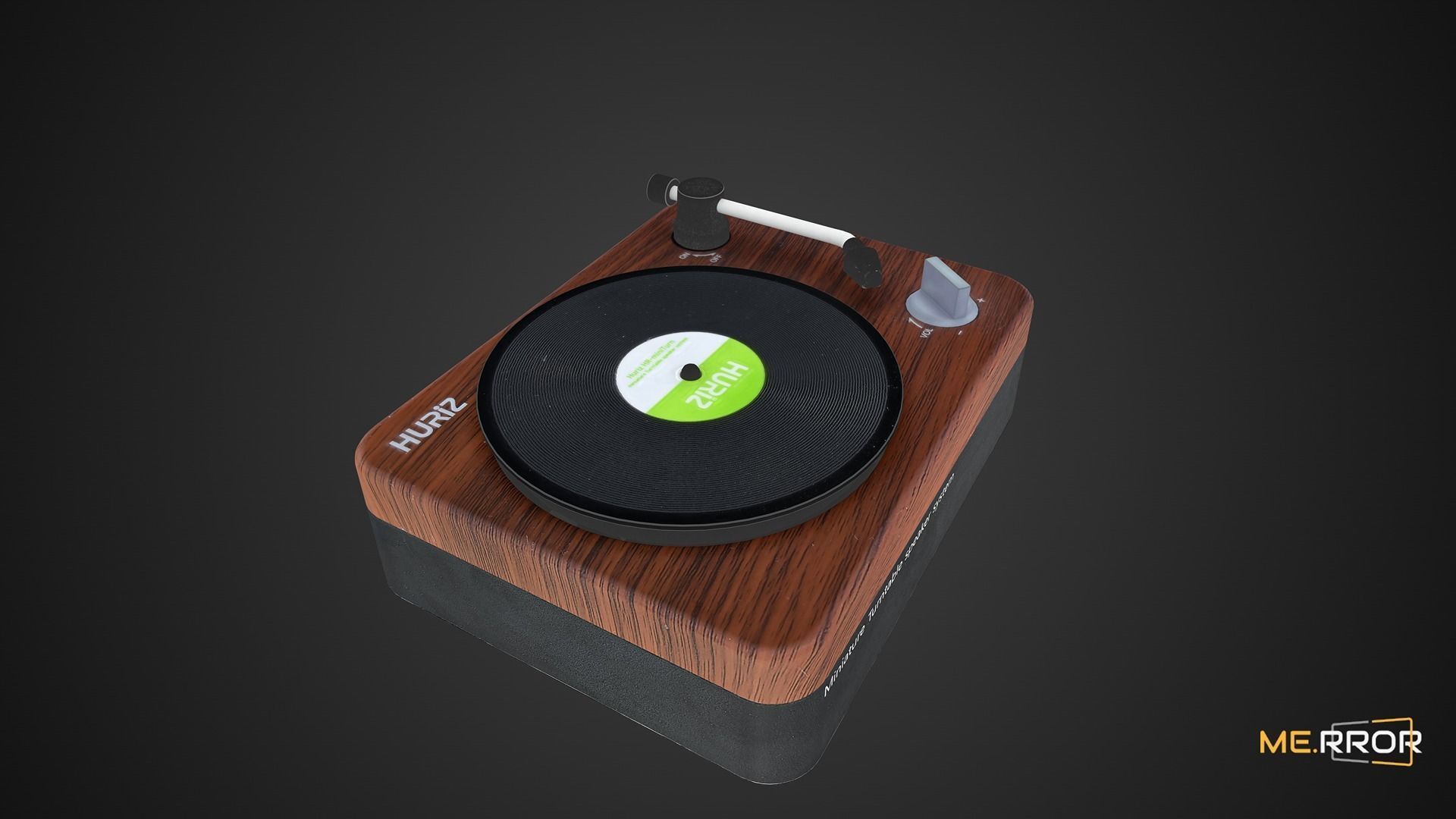 3D model Game Ready Mini Record Player VR / AR / low-poly | CGTrader