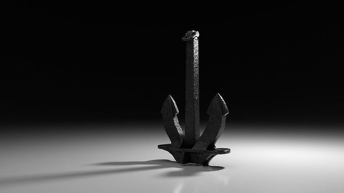 3D model 3d model ship anchor VR / AR / low-poly | CGTrader