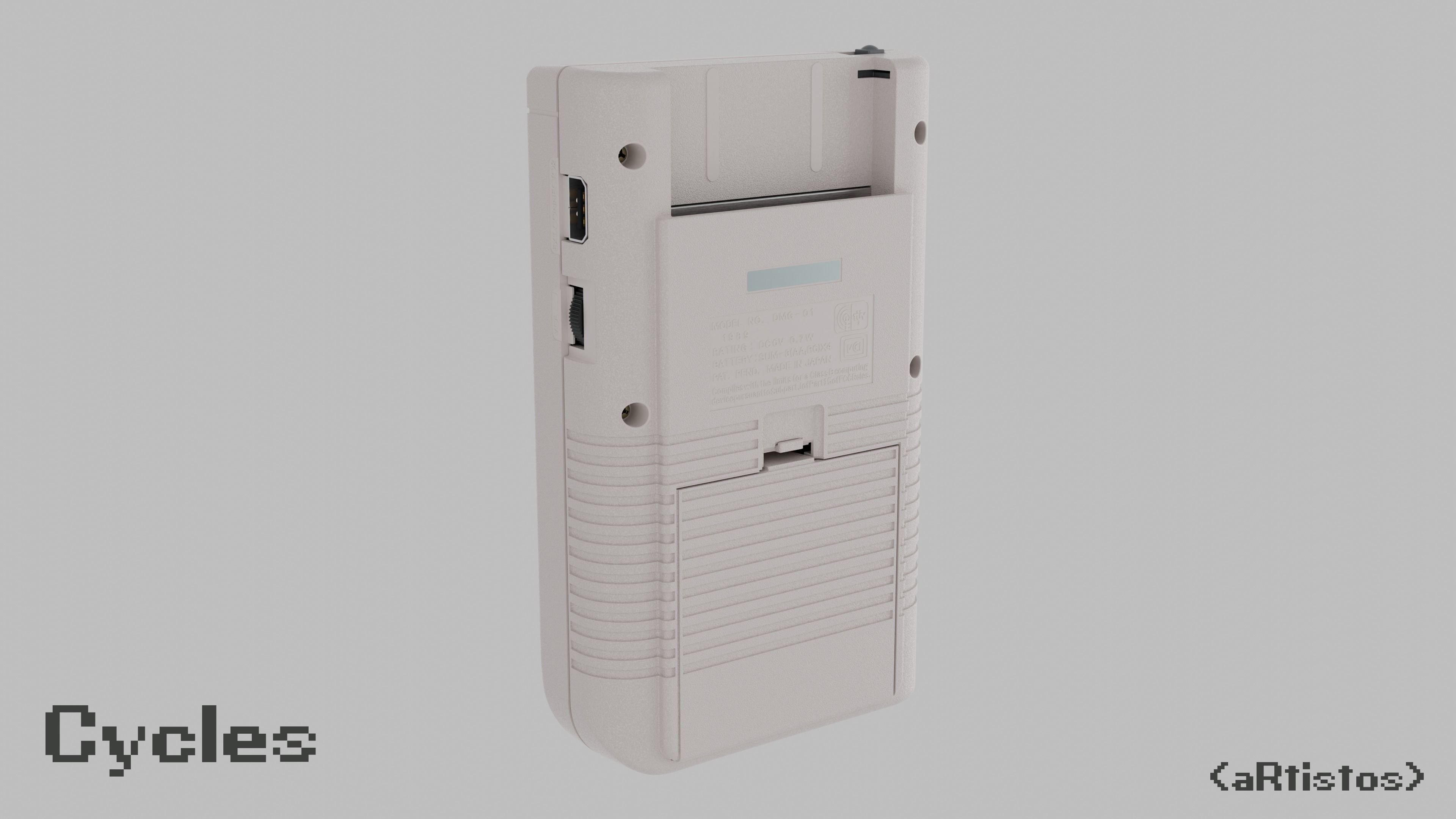 Game Boy Classic DMG-01 3D model | CGTrader