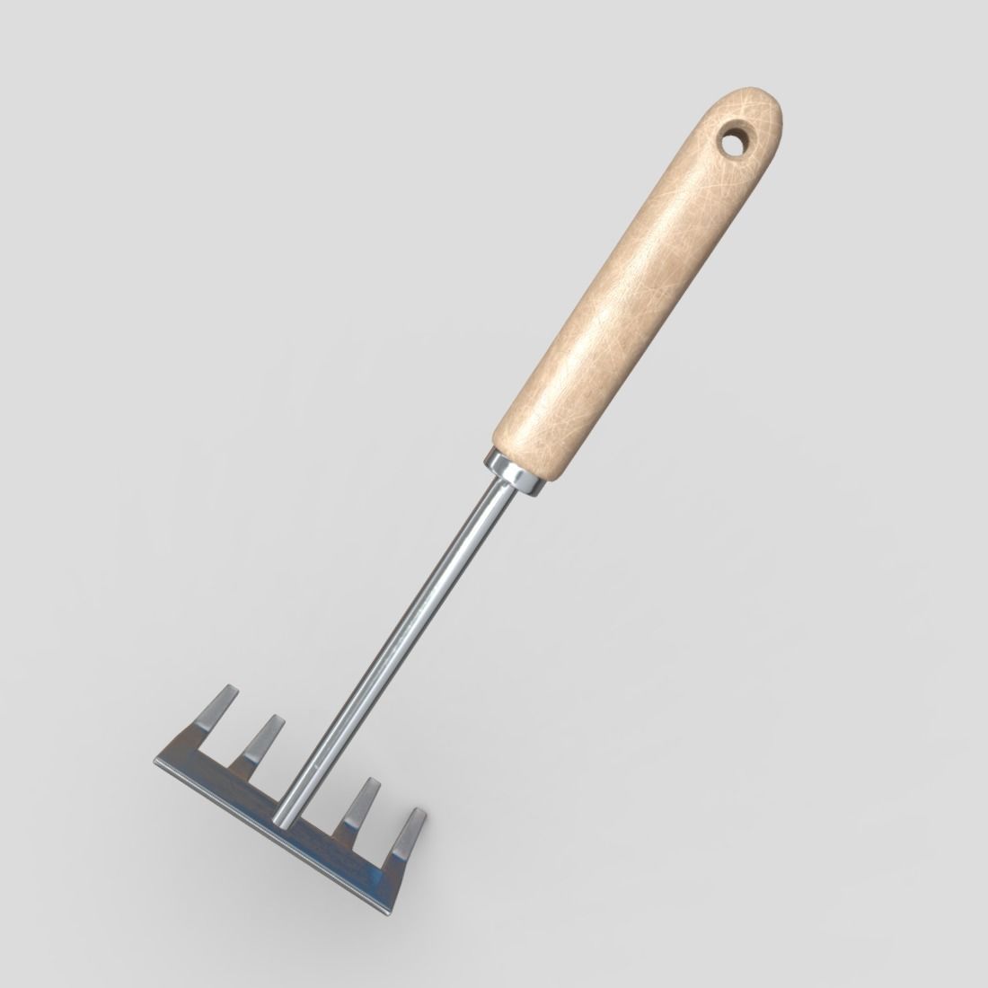 CC0 - Hand Rake free VR / AR / low-poly 3D model | CGTrader