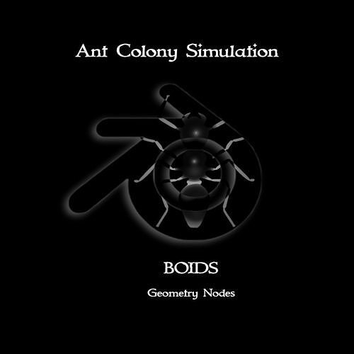 The hive - Full Ant simulation setup in GeoNodes 3D model | CGTrader