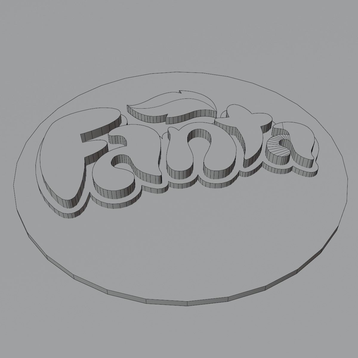 3d model fanta 3D model 3D printable | CGTrader