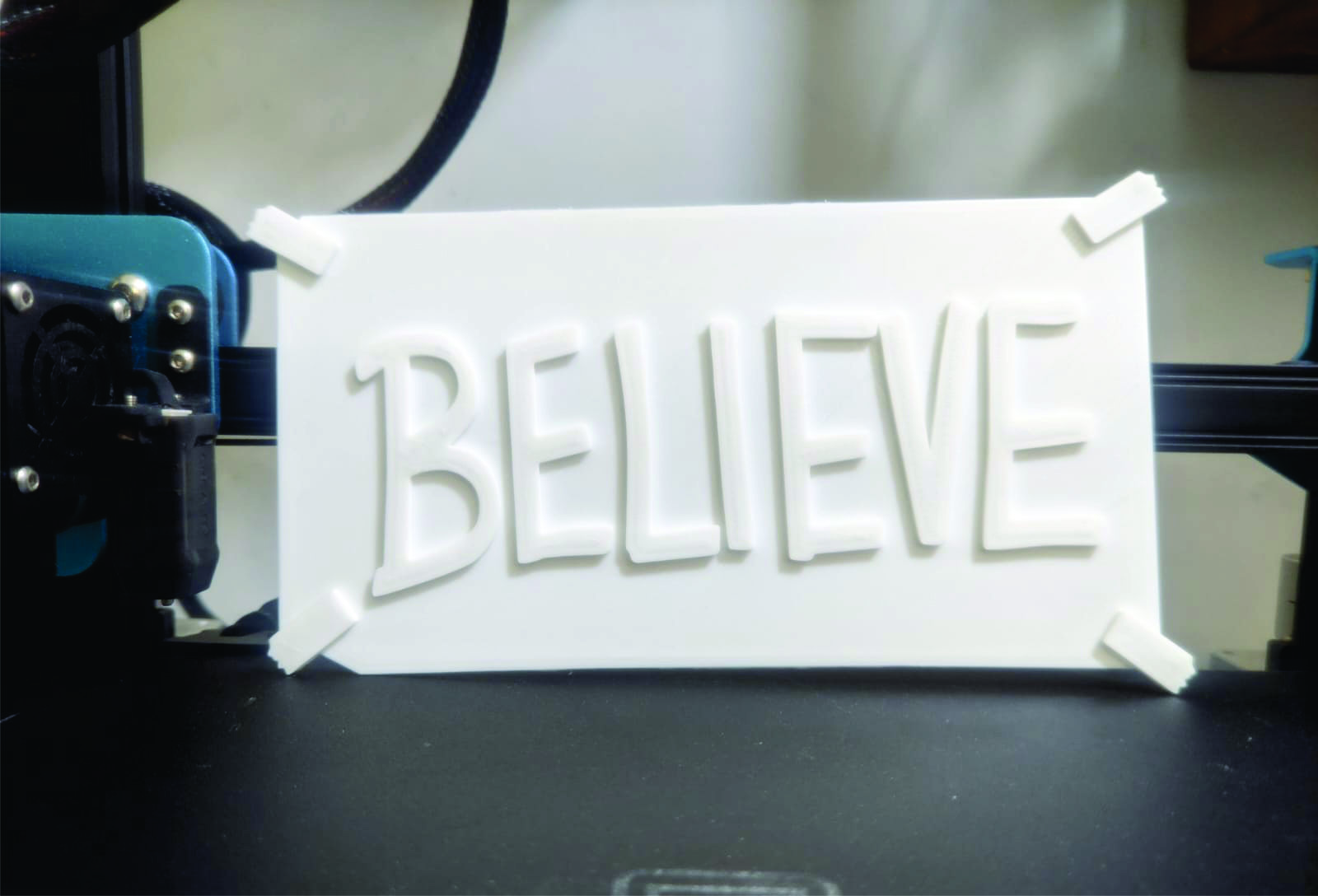 Ted Lasso - Believe 3D model 3D printable | CGTrader
