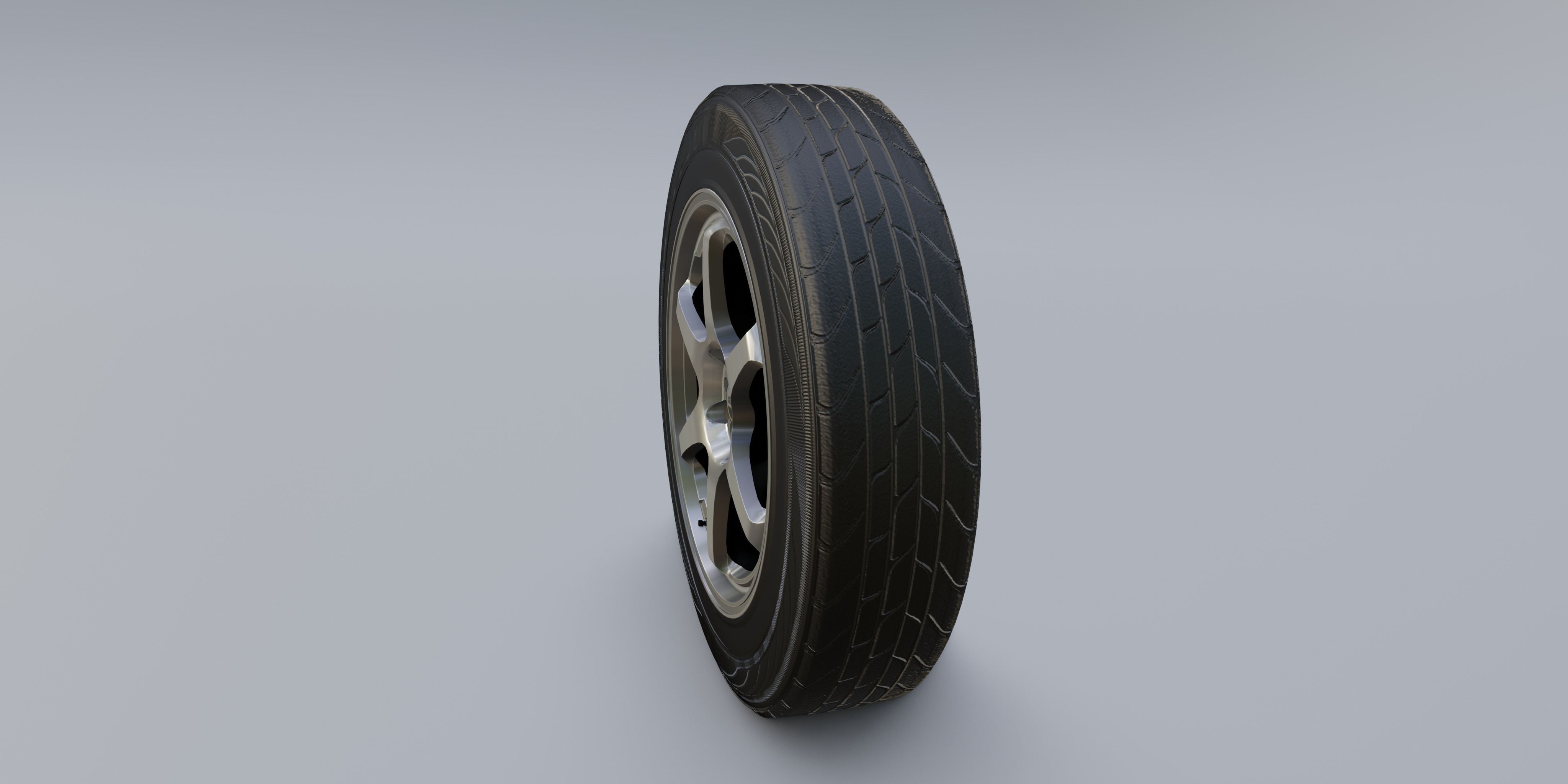 Wheel - 5Zigen GN 3D model | CGTrader