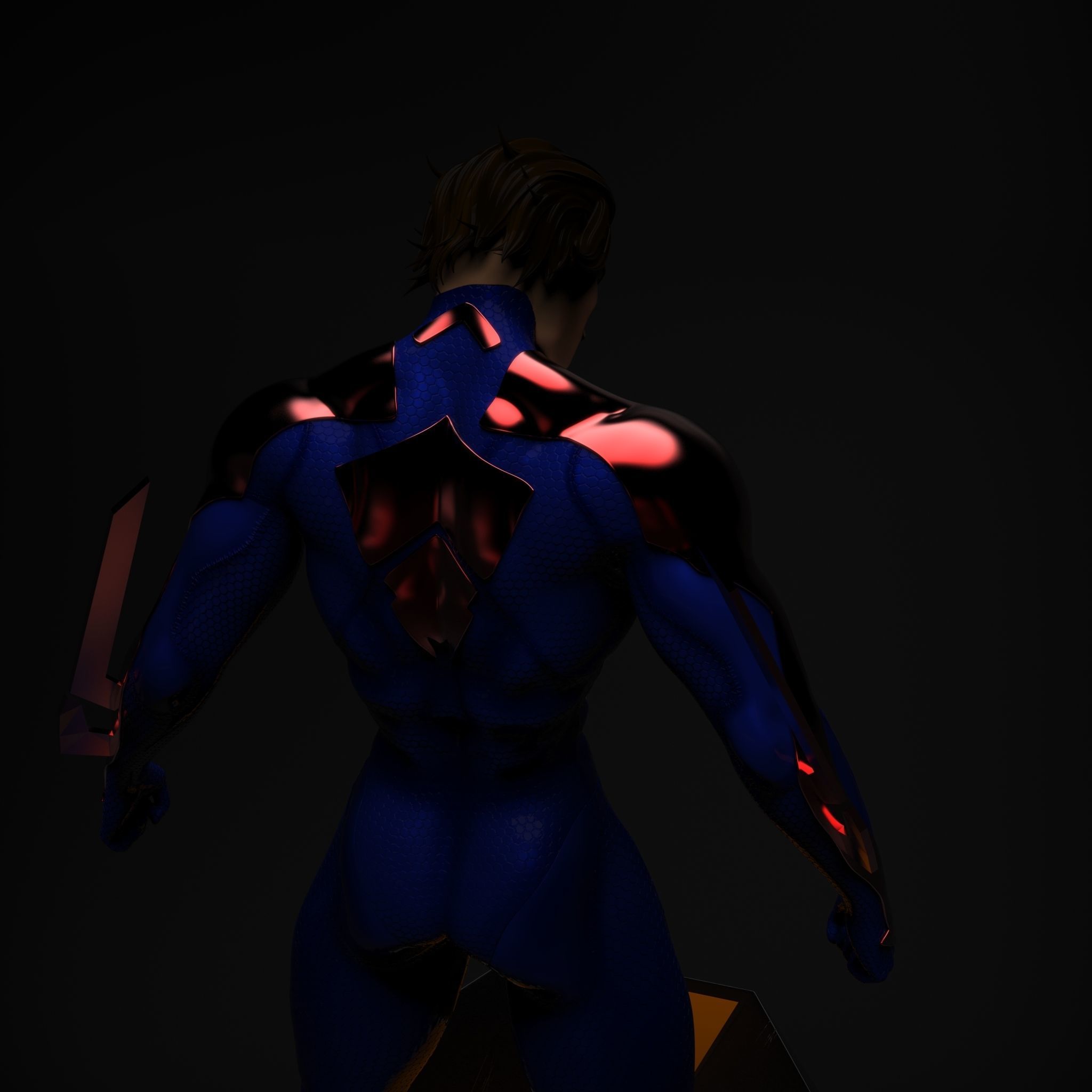 Spider-Man 2099 3D model 3D printable | CGTrader