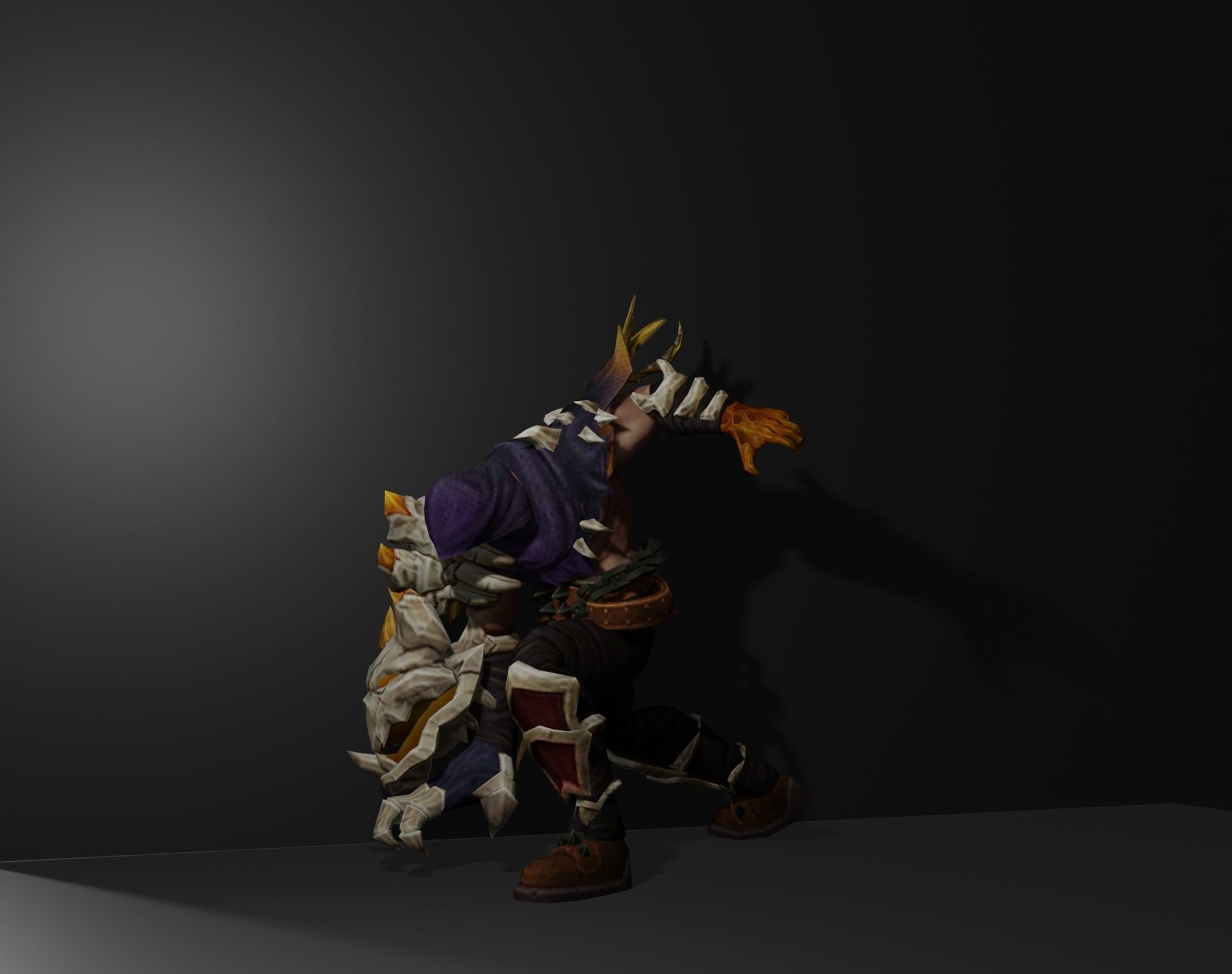 madro 3D model animated rigged | CGTrader