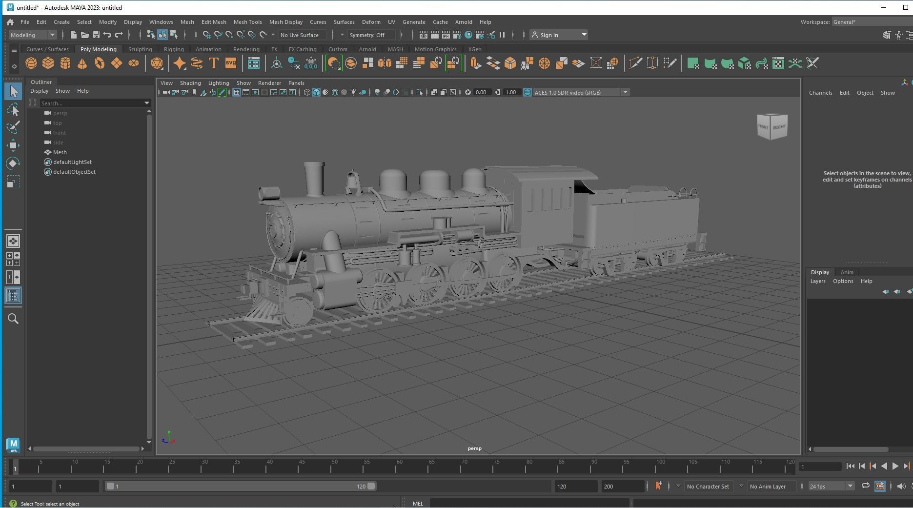 Steam Locomotive Train model 3D model | CGTrader
