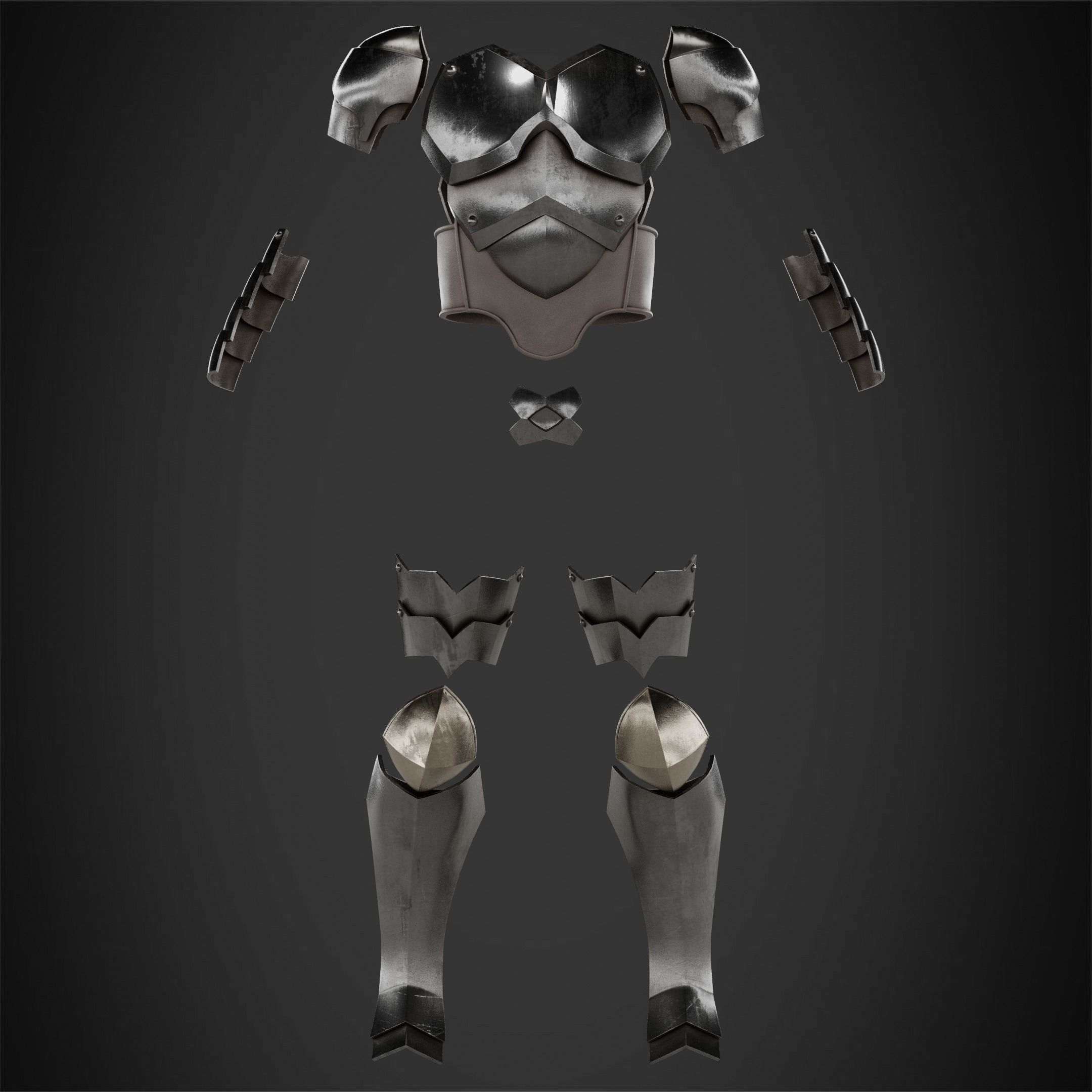 Goblin Slayer Armor for Cosplay 3D model 3D printable | CGTrader