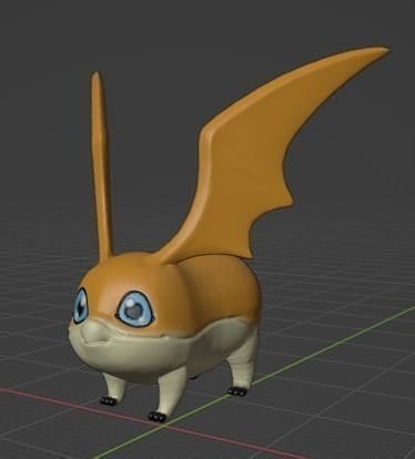 patamon 3D model 3D printable | CGTrader