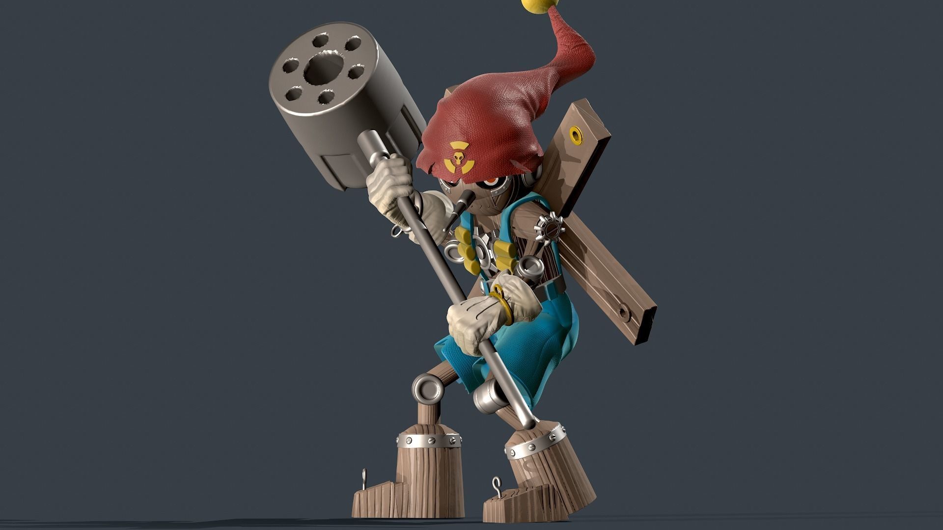 Puppetmon Digimon Dark masters 3D model 3D printable | CGTrader