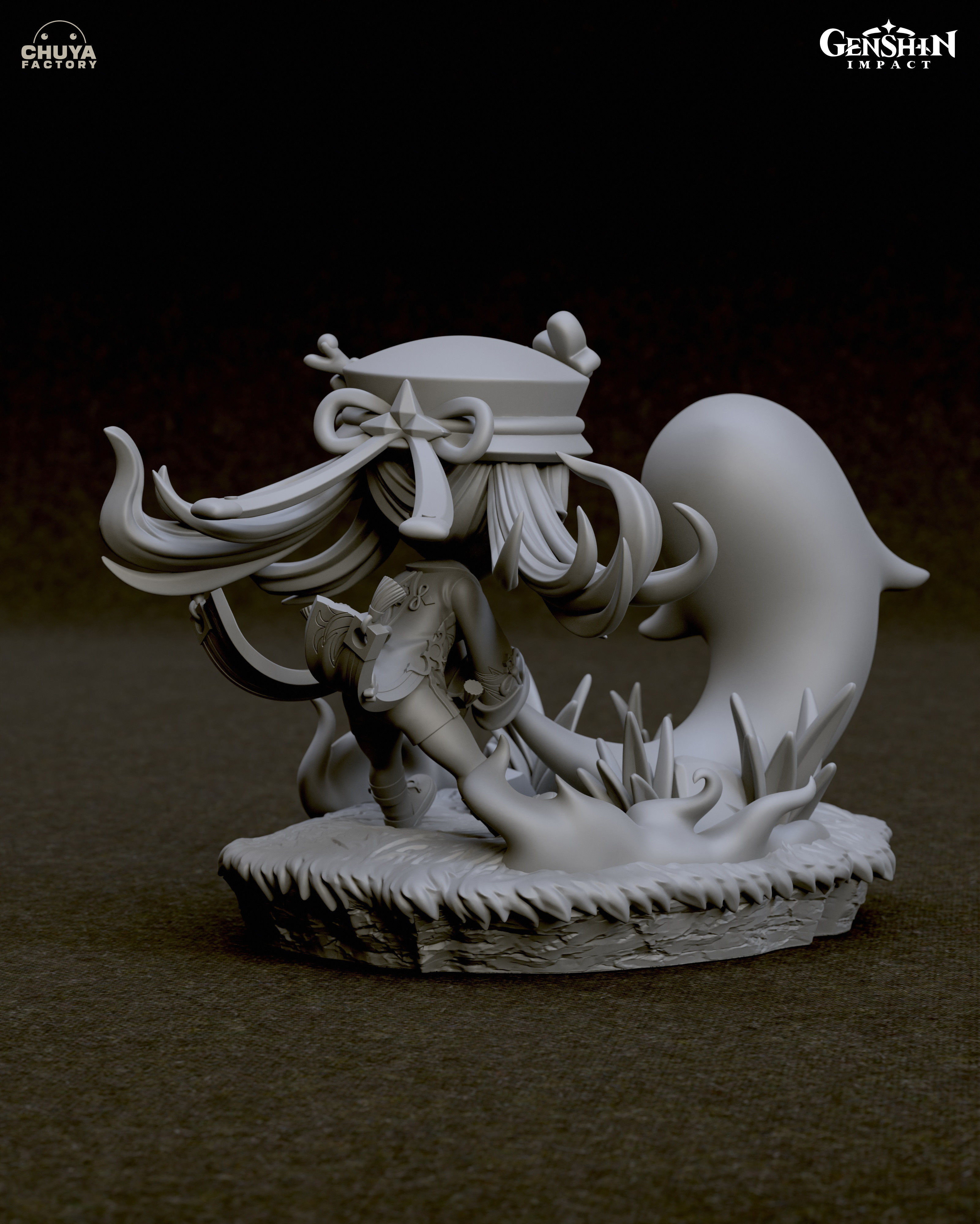 Hu Tao 3D model 3D printable | CGTrader