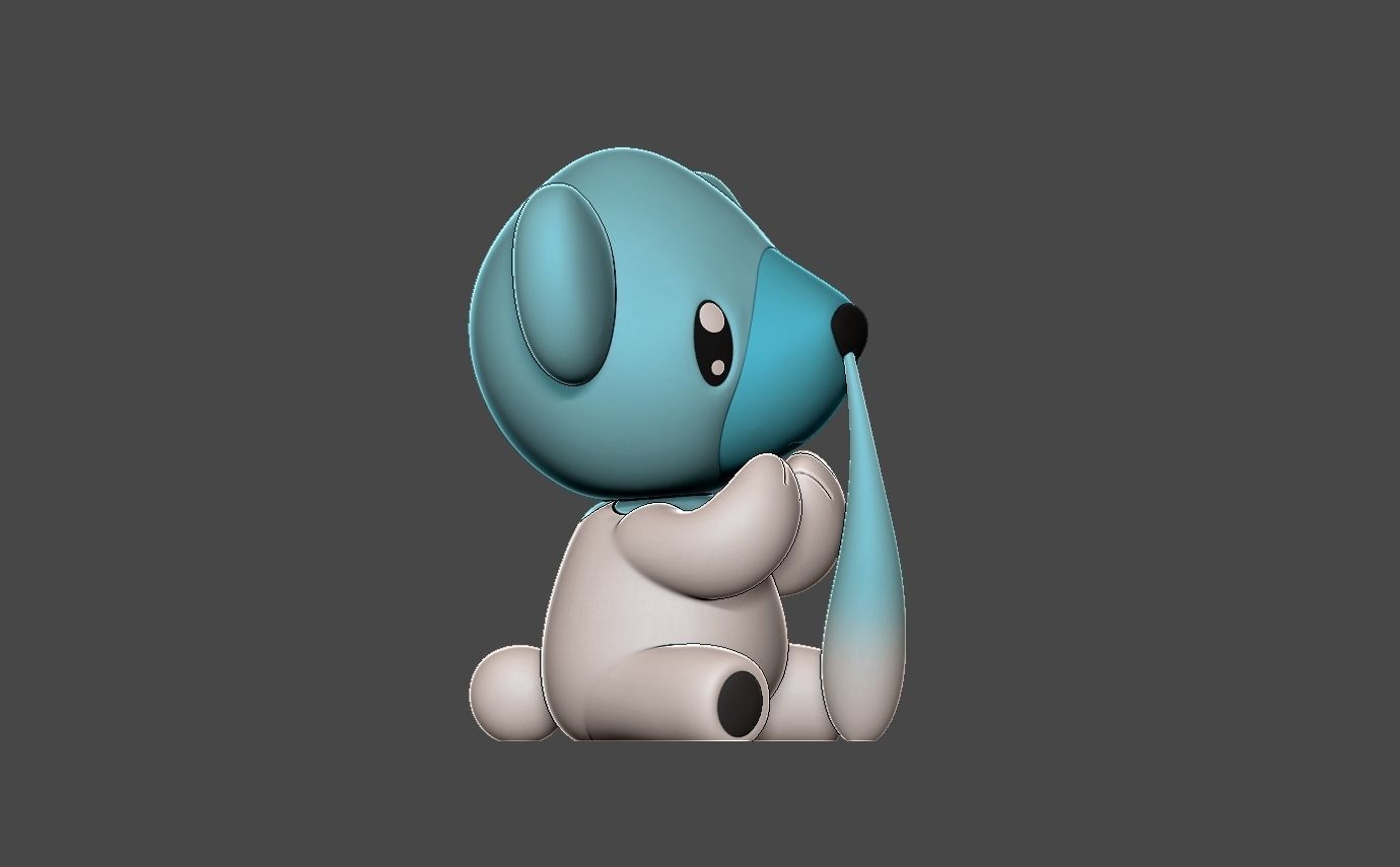 pokemon cubchoo 3D model 3D printable | CGTrader