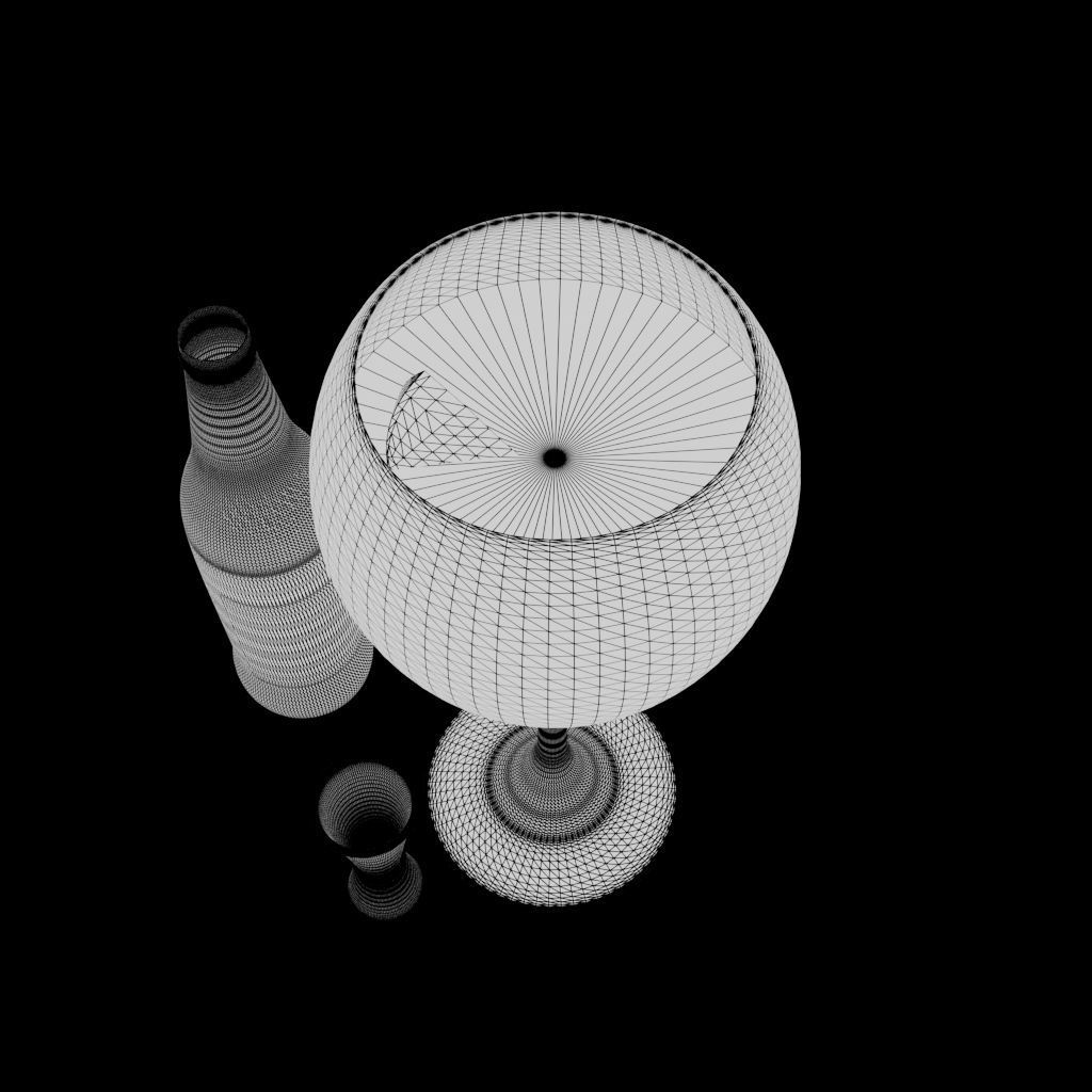 Gin and Tonic 3D model | CGTrader