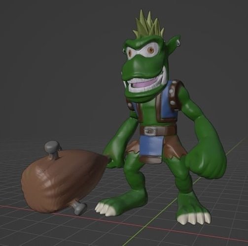 shamanmon 3D model 3D printable | CGTrader