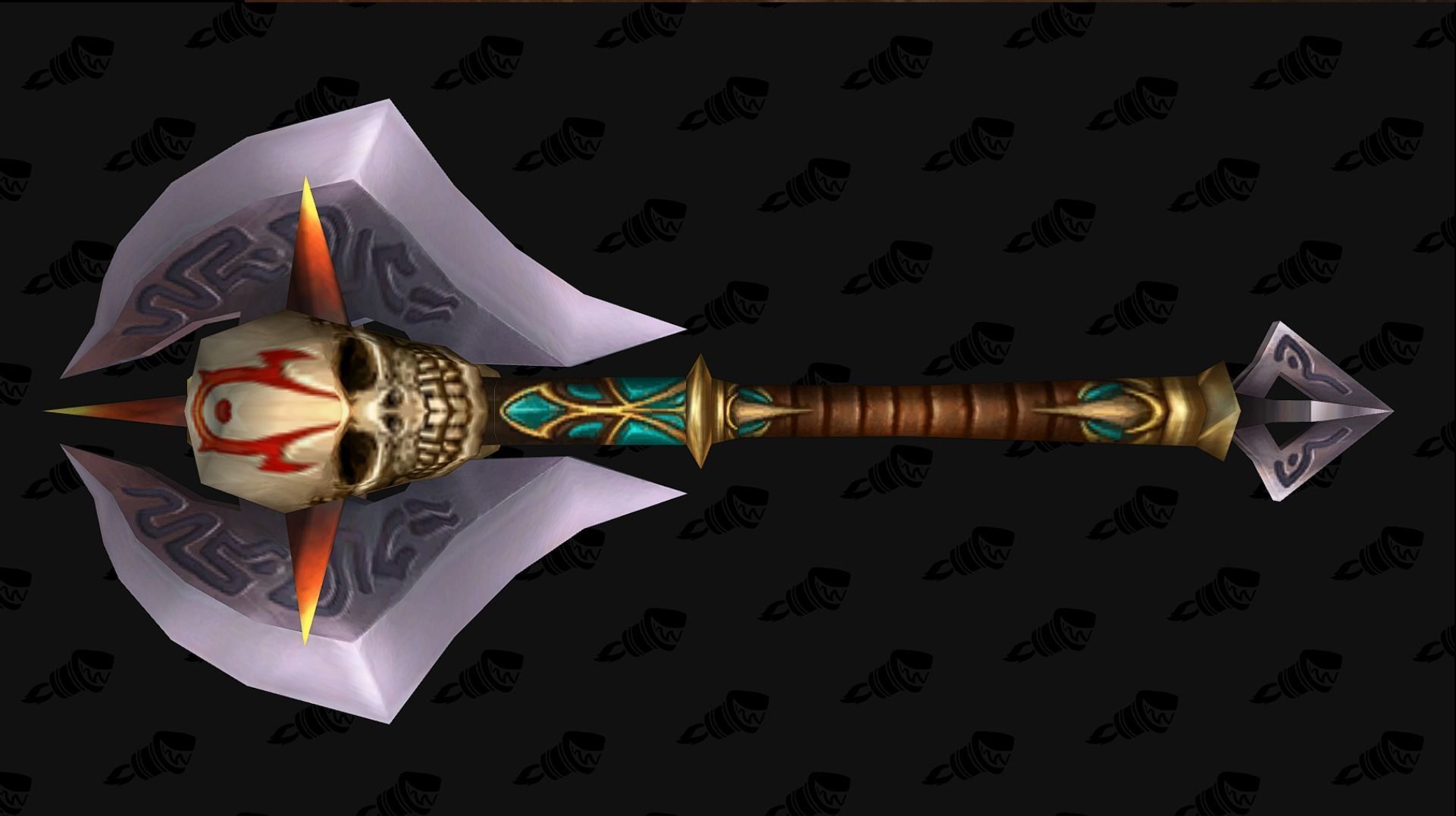 High Warlord Battle Axe 3D model 3D printable | CGTrader