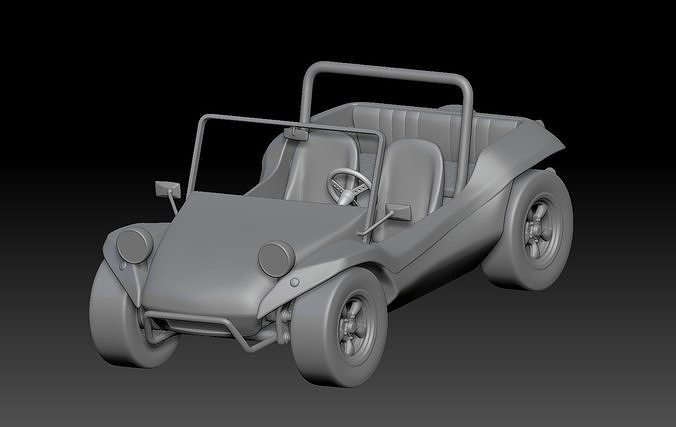 BEACH BUGGY RACING 3D model 3D printable | CGTrader