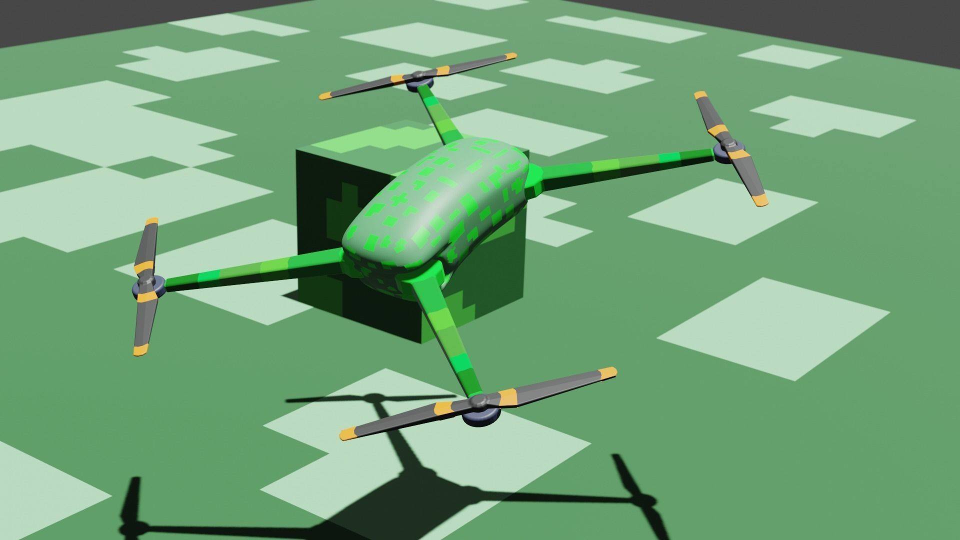 Quadcopter 3D model | CGTrader