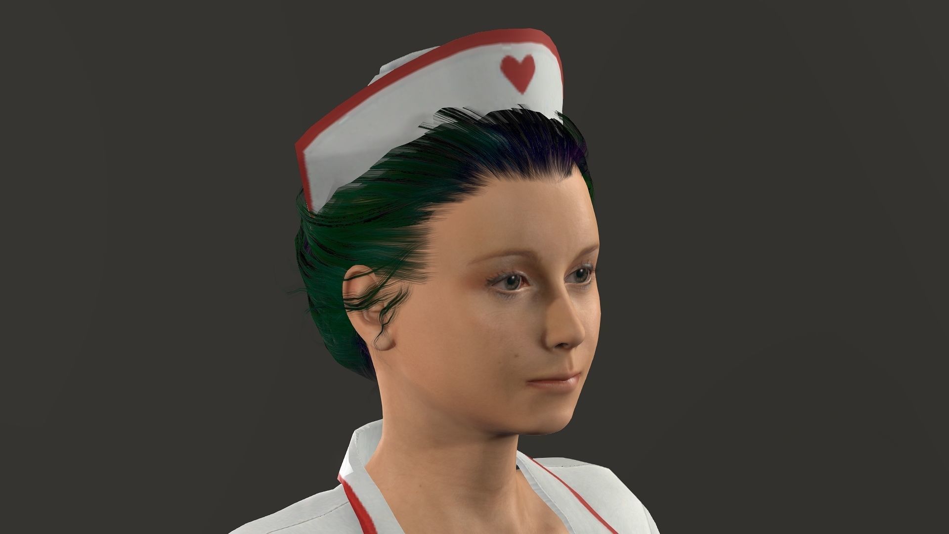 3D model Realistic Female Nurse Samantha VR / AR / low-poly | CGTrader