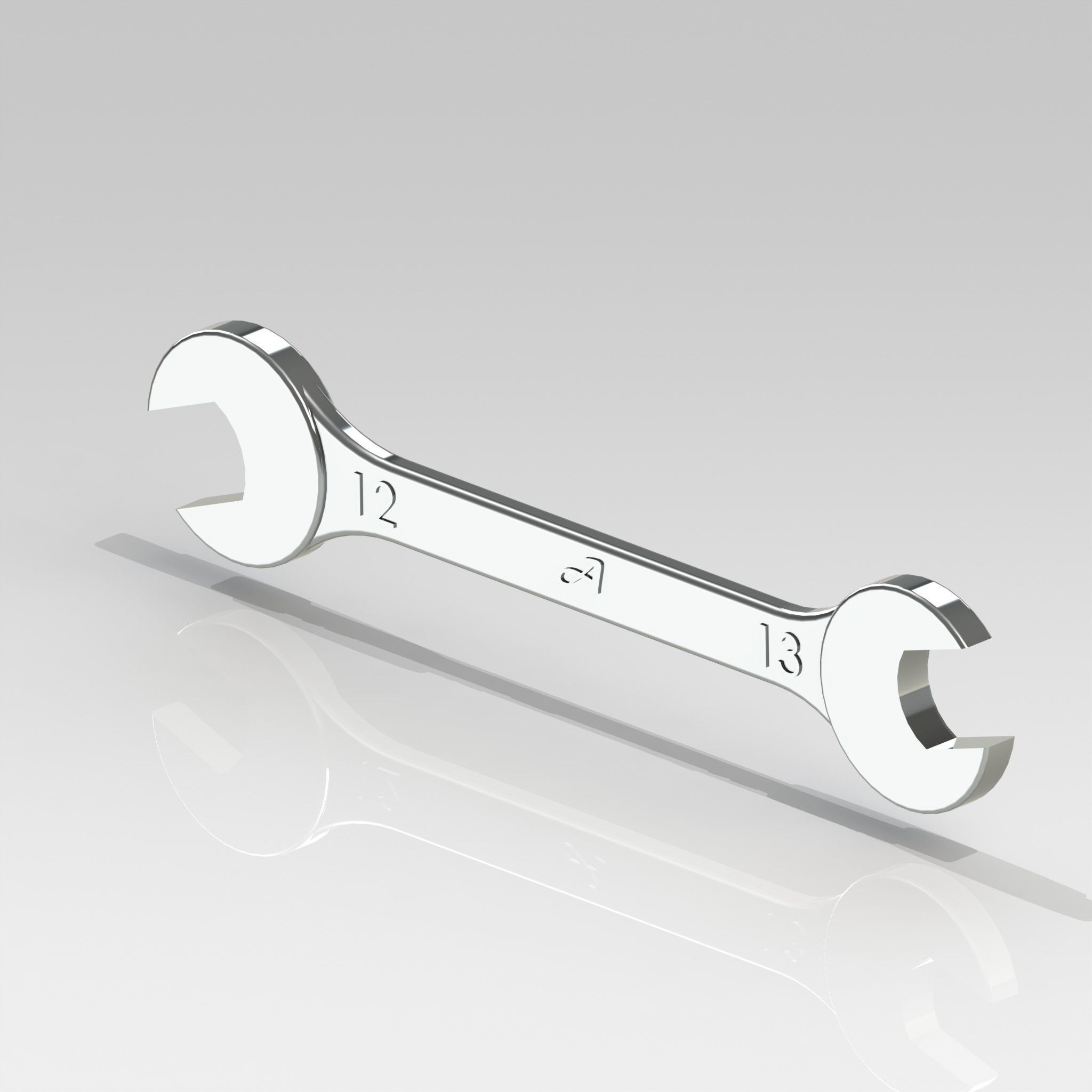 Spanner 3D model | CGTrader