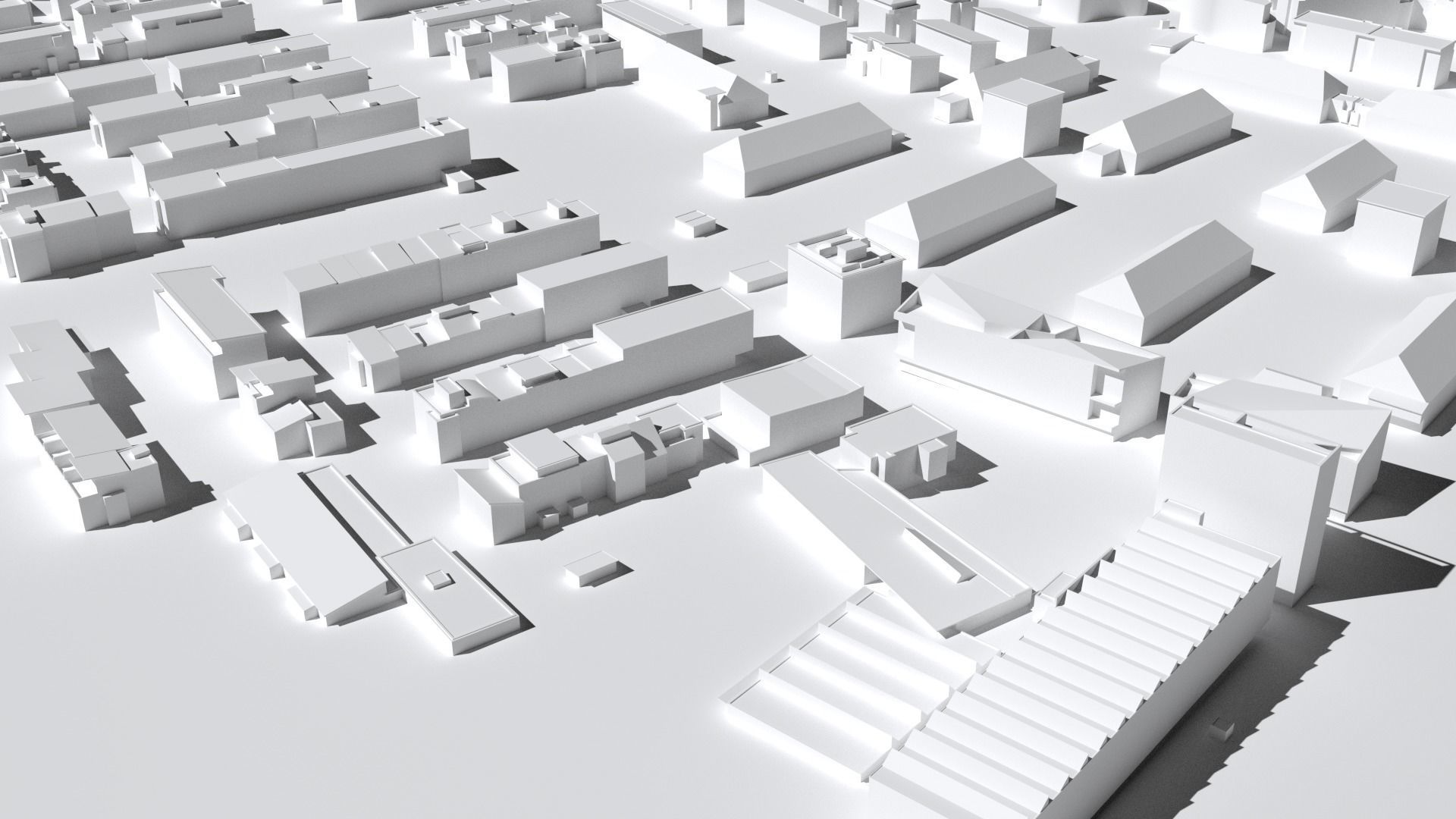 Quartier Vauban Friedburg Germany 3D model 3D printable | CGTrader