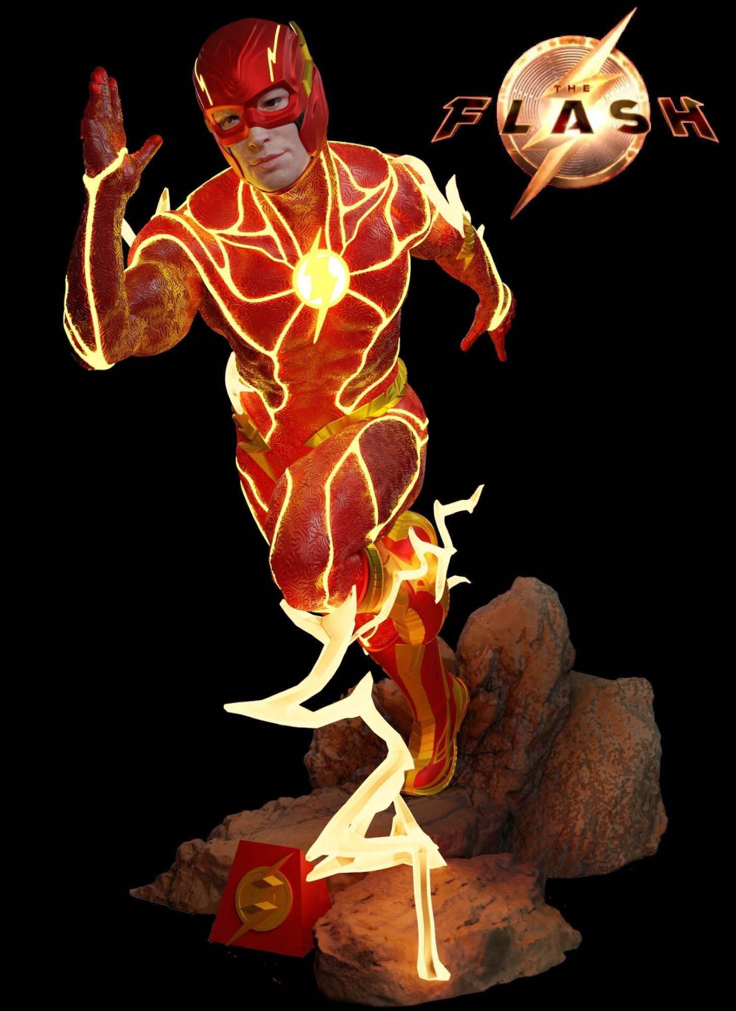 The Flash 2023 3D model 3D printable | CGTrader