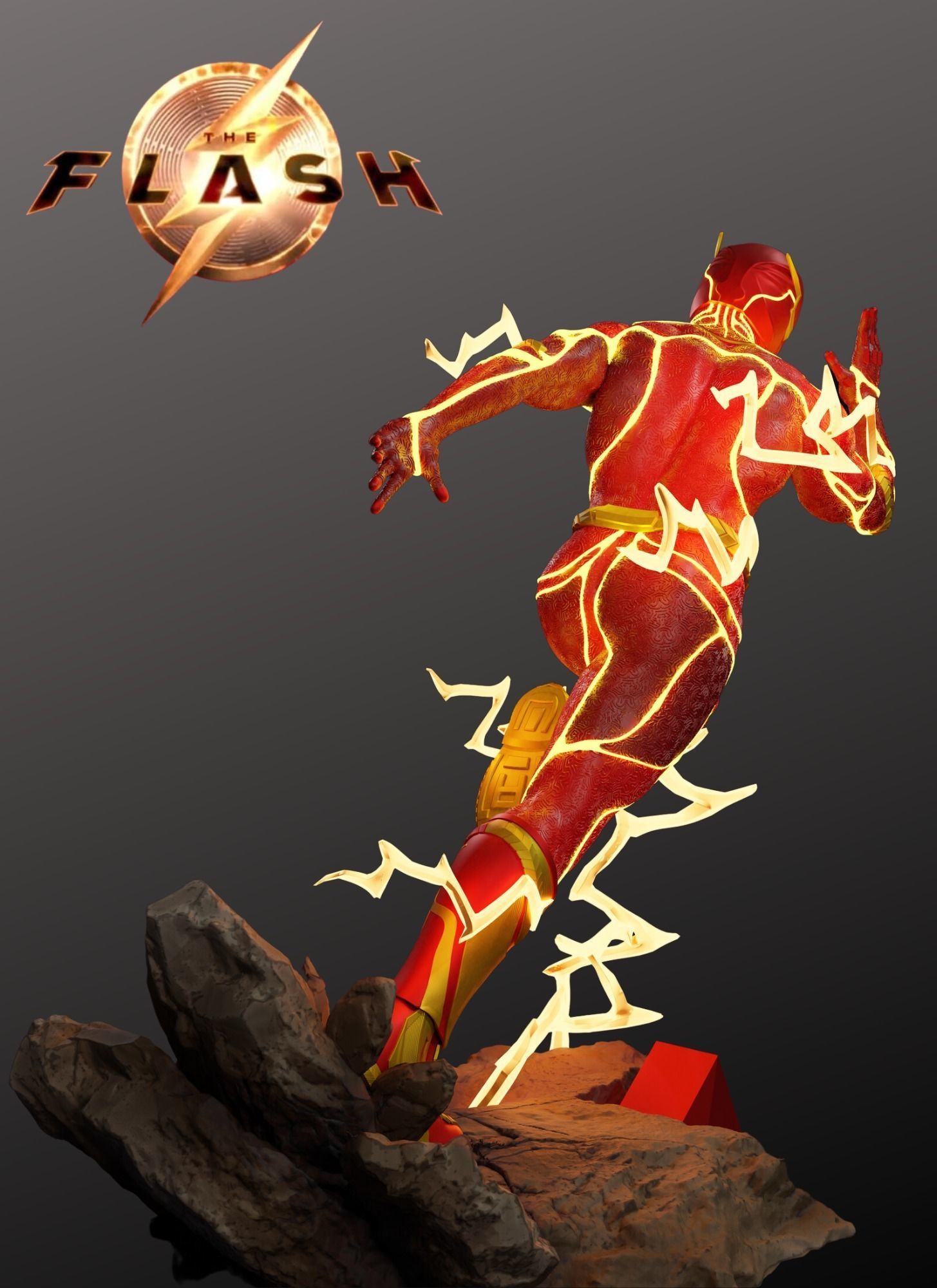 The Flash 2023 3D model 3D printable | CGTrader