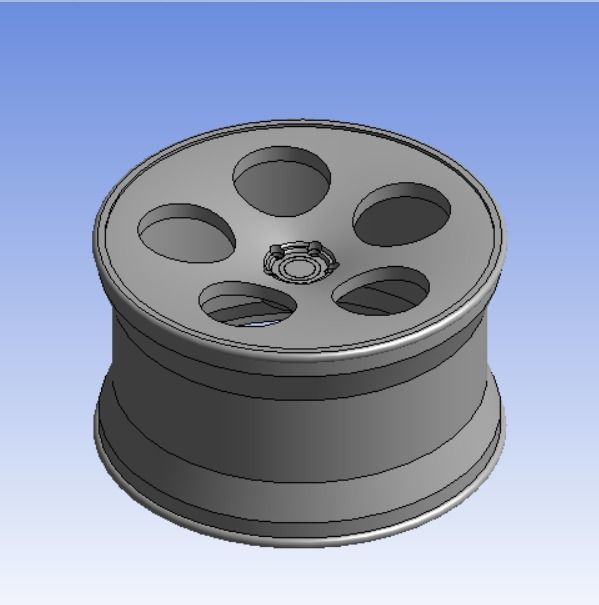 Simple Rim Model 3D model 3D printable | CGTrader