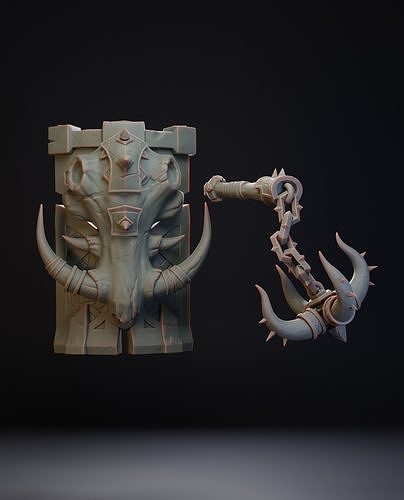 Protection Warrior Mage Tower - World of Warcraft 3D model 3D printable ...