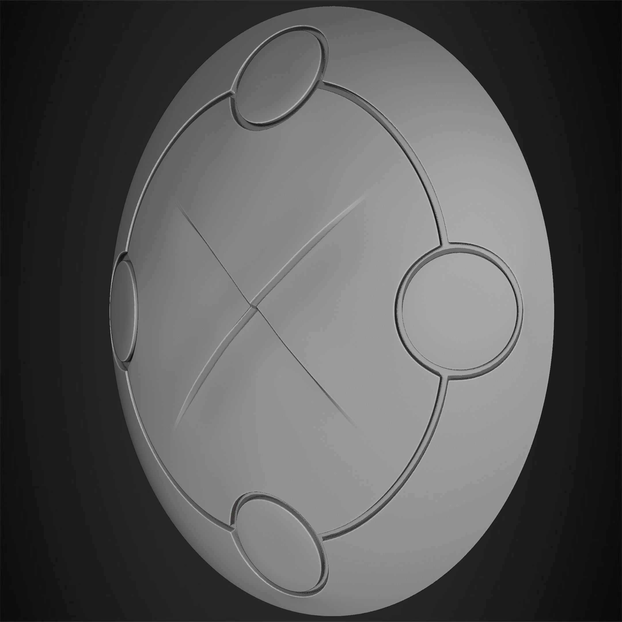 Goblin Slayer Shield for Cosplay 3D model 3D printable | CGTrader