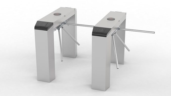 Turnstile Gate 3D model | CGTrader