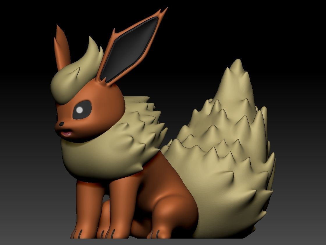 Flareon 3D model 3D printable | CGTrader