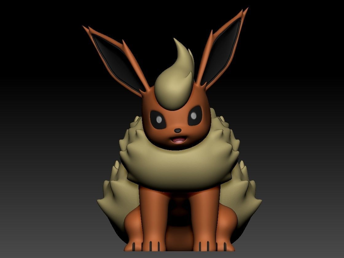 Flareon 3D model 3D printable | CGTrader