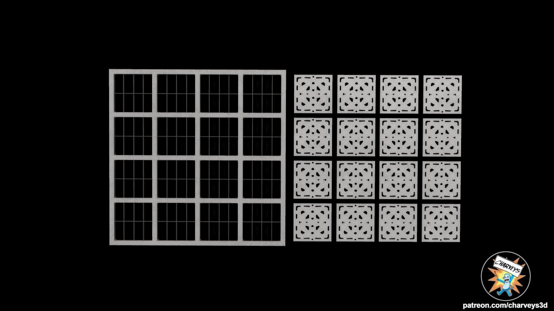 Star Wars Jabbas Palace Floor Grate for action figures 3D model 3D ...