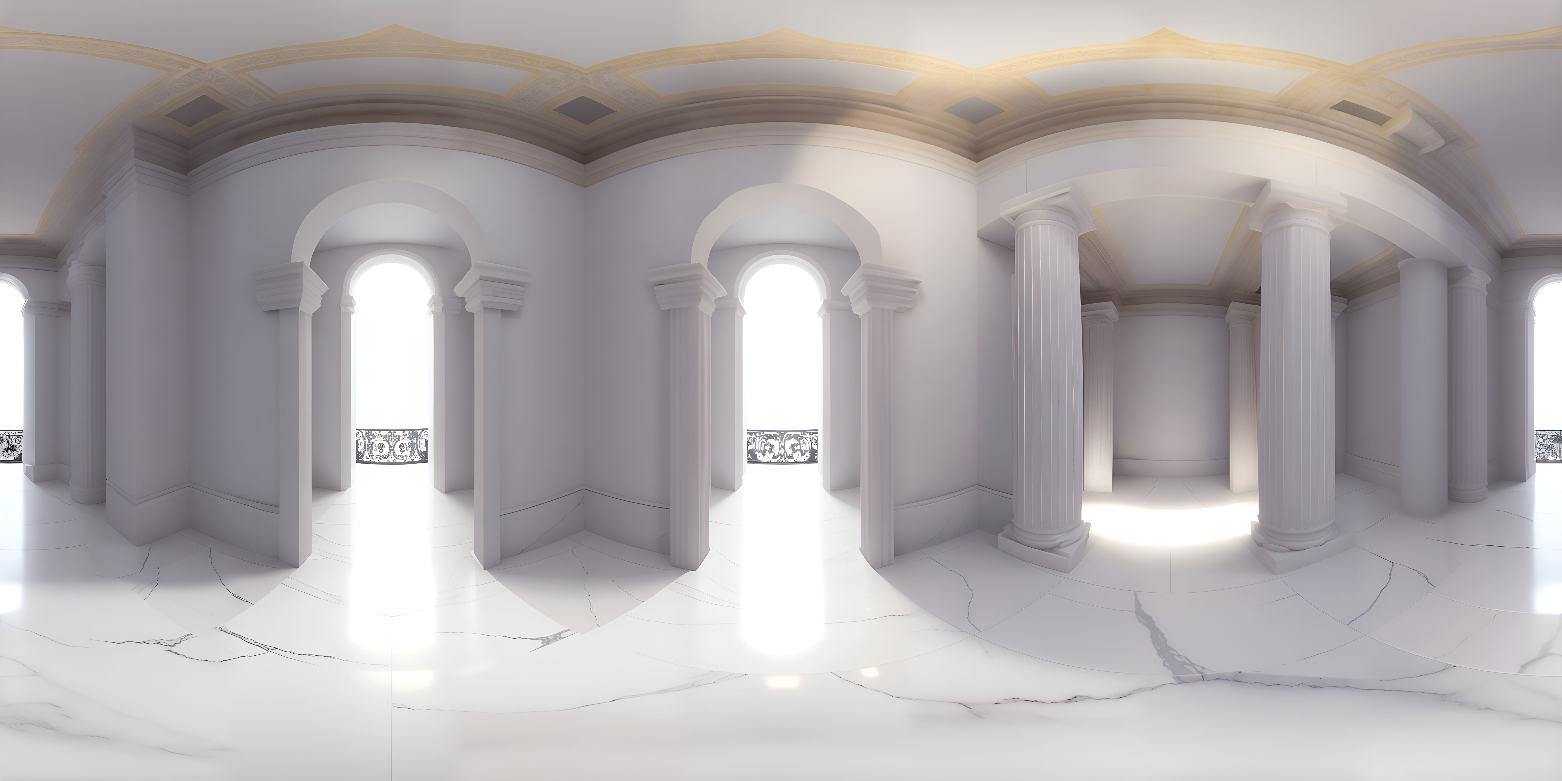 Flashy Cat fluid art sculpture with PBR and HDRI 3D model | CGTrader