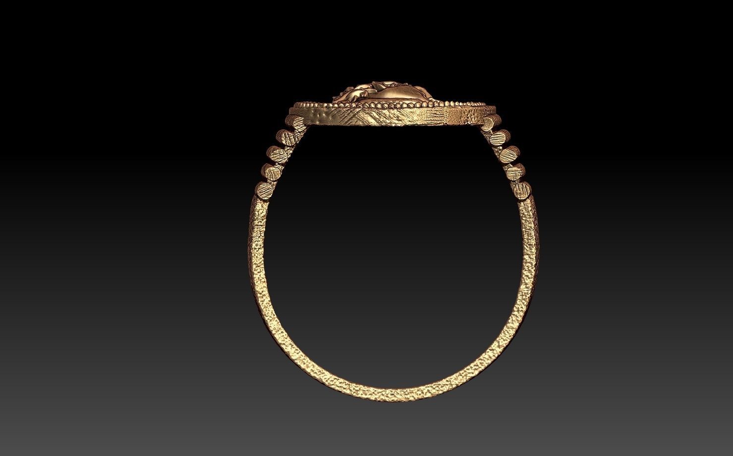 CAESAR RING 3D model 3D printable | CGTrader