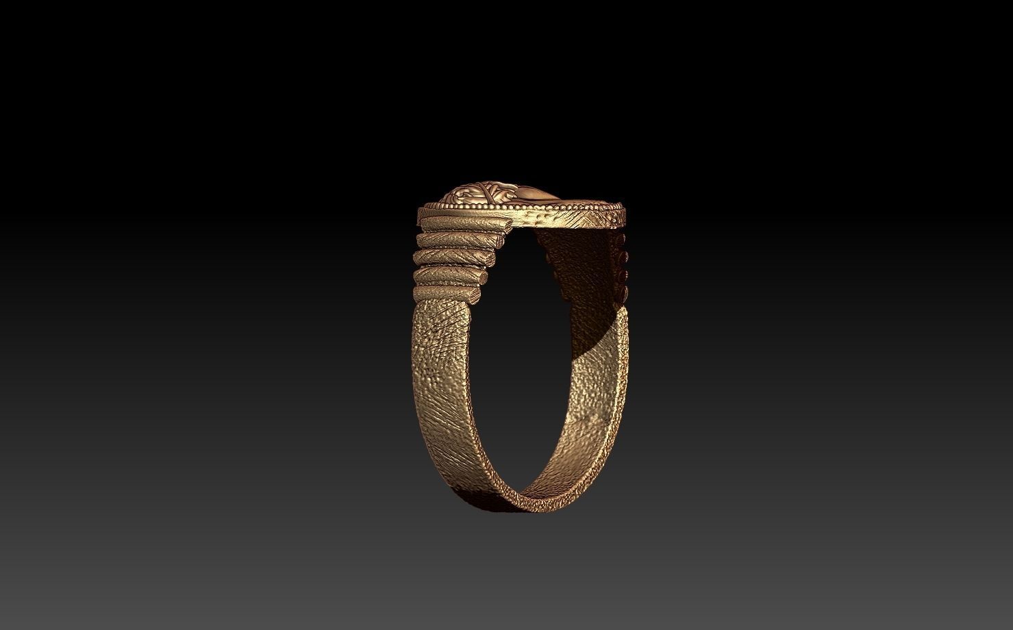 CAESAR RING 3D model 3D printable | CGTrader