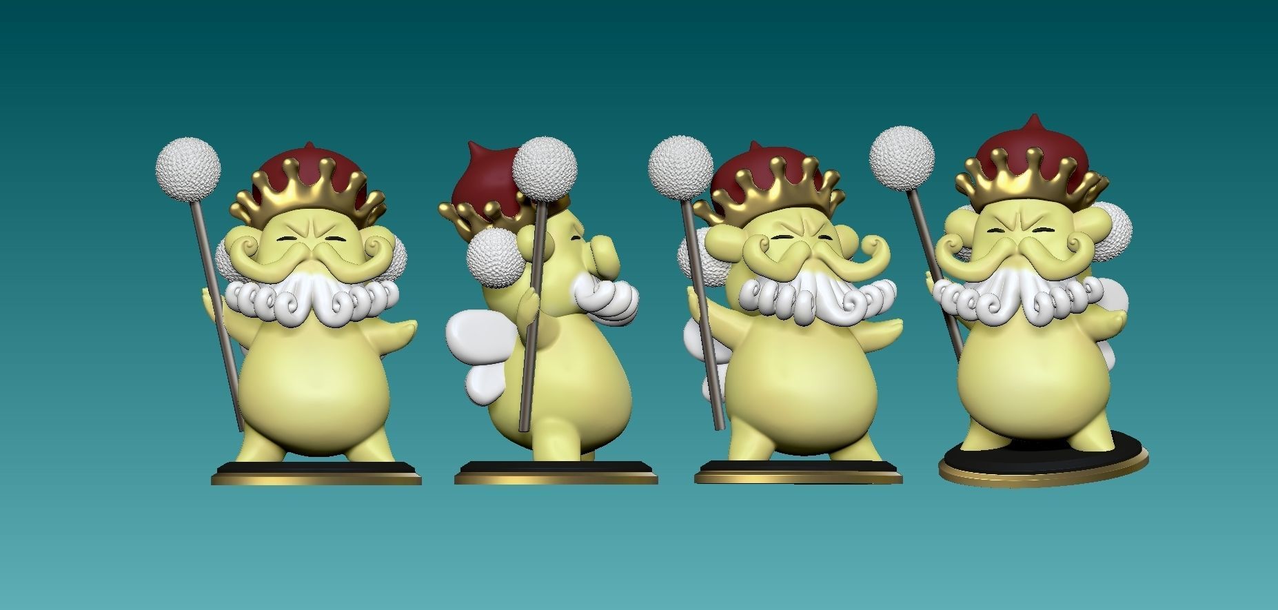 KING PUCK - Berserk Fanart 3D model 3D printable | CGTrader