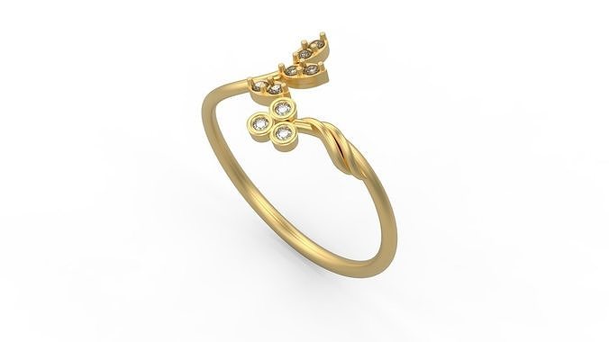 Minimalist Ring 926 3D model 3D printable | CGTrader