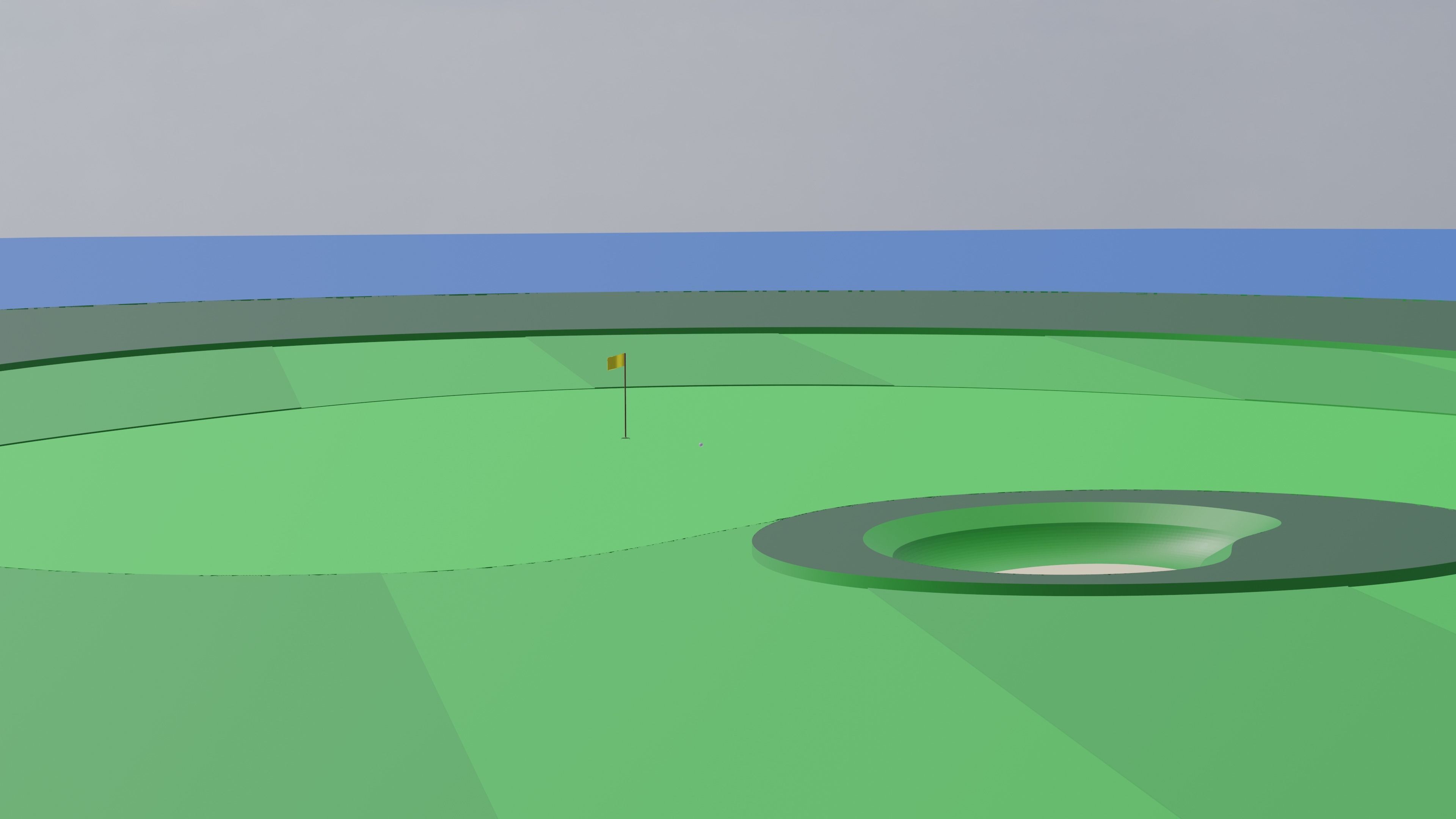 Golf Hole 3D model | CGTrader