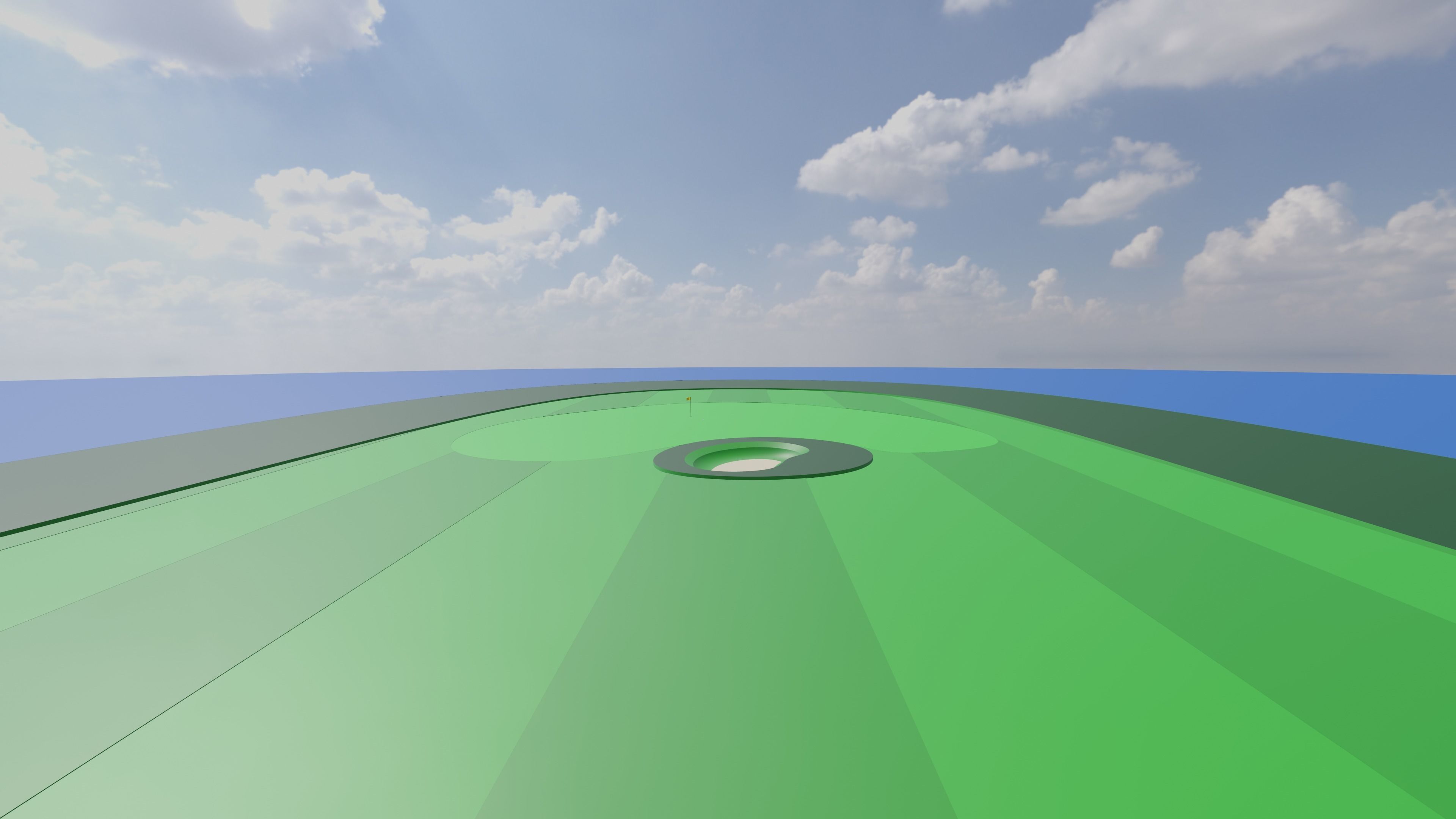 Golf Hole 3D model | CGTrader