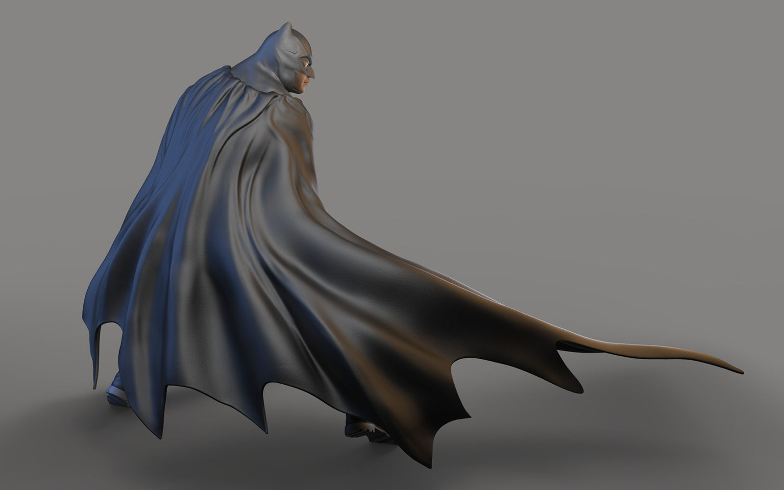 Batman Flowing Cape 3D Model Ready to Print 3D model 3D printable ...