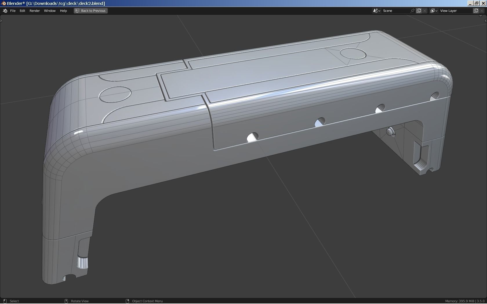 3D model Reebok Training Deck VR / AR / low-poly | CGTrader