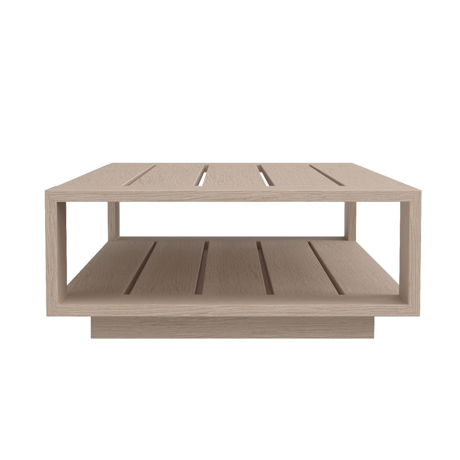 Massimo Teak Coffee Table 3D model | CGTrader